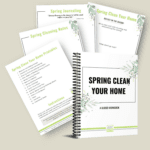 Spring Clean Your Home Guided Workbook