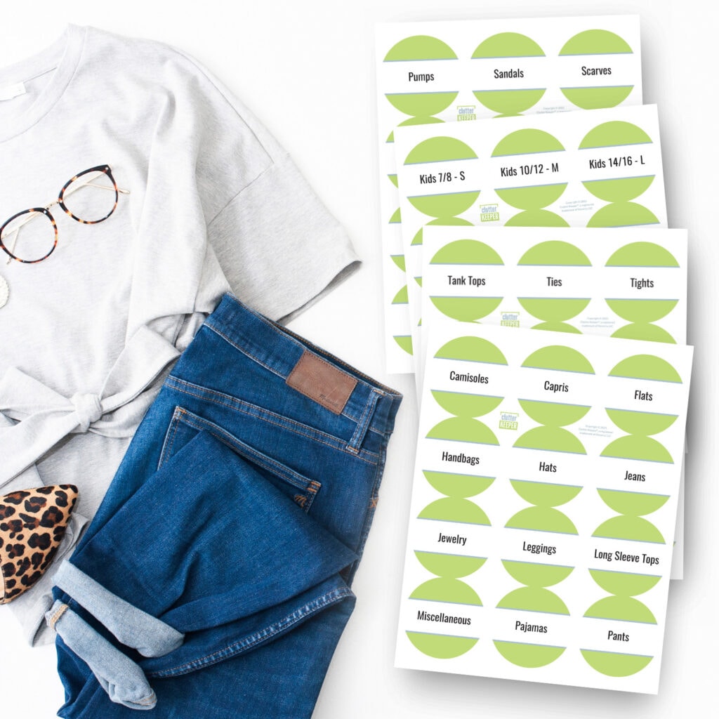 Tackle Your Closet Toolkit By Clutter Keeper